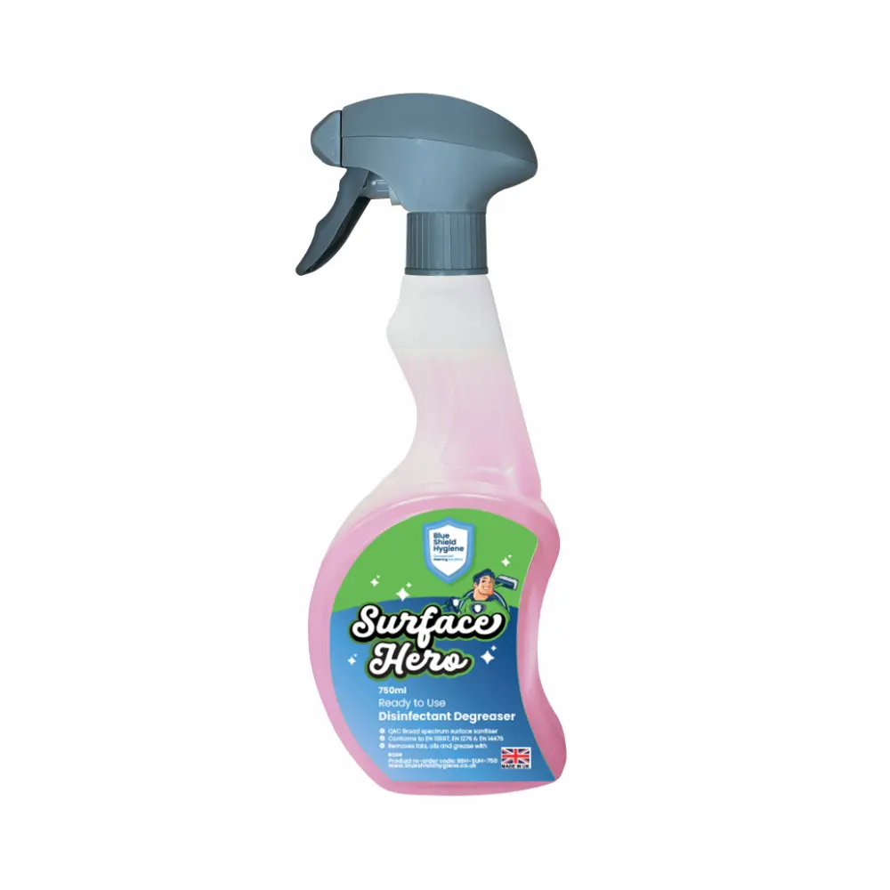 Surface Hero™ - Disinfectant Degreaser - 6 x 750ml – Chef Zone Direct